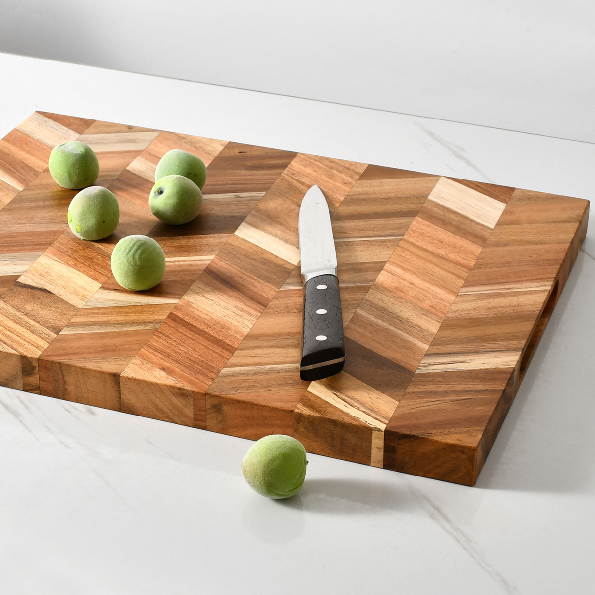 Chevron Cutting and Carving Board Large, Meal Prep Board, Charcuterie ...